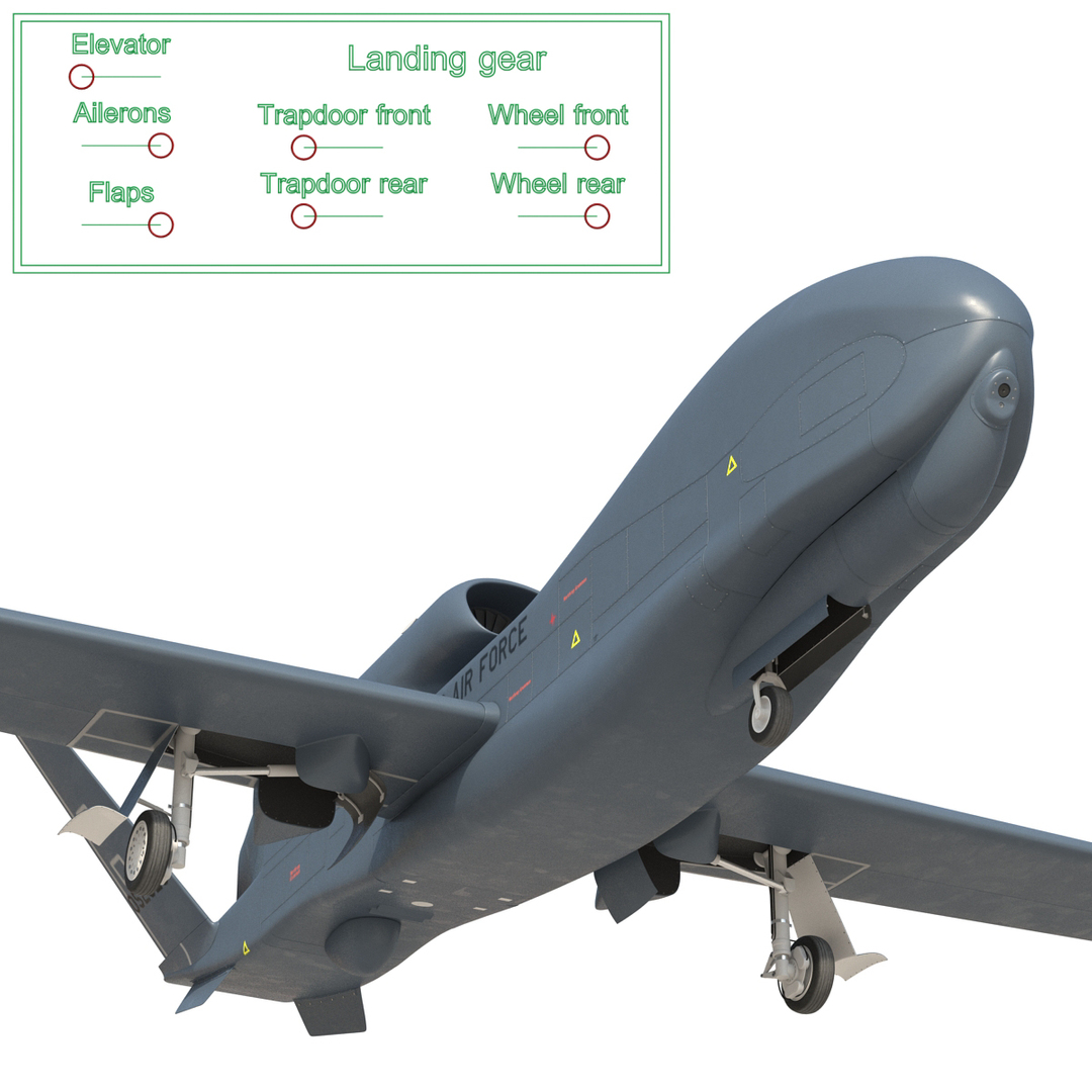 UAV Rigged 5 컬렉션 3D 모델 - TurboSquid 1487923