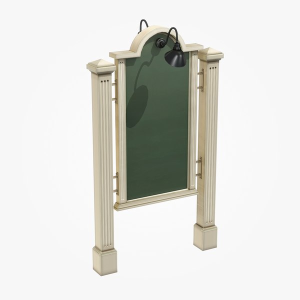 3D shop sign - TurboSquid 1284338