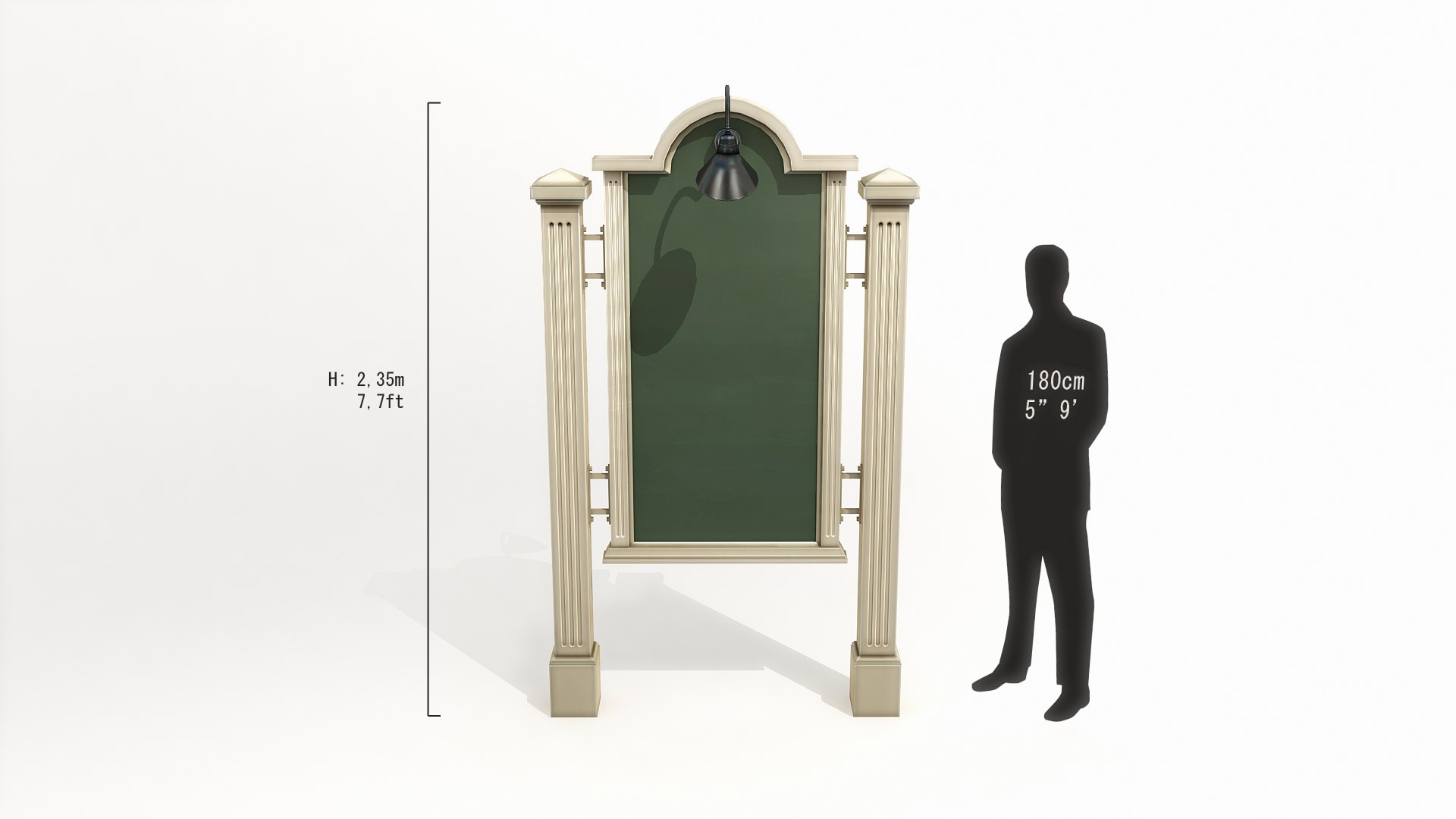 3D shop sign - TurboSquid 1284364