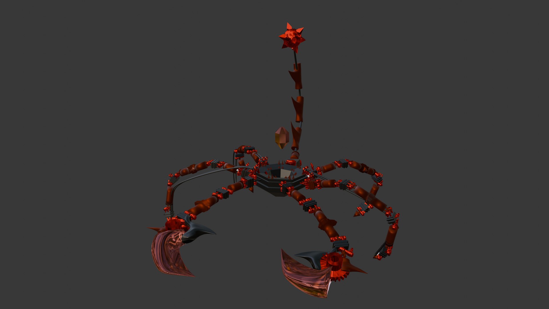 Scorpio Robot 3D Model - TurboSquid 2252966