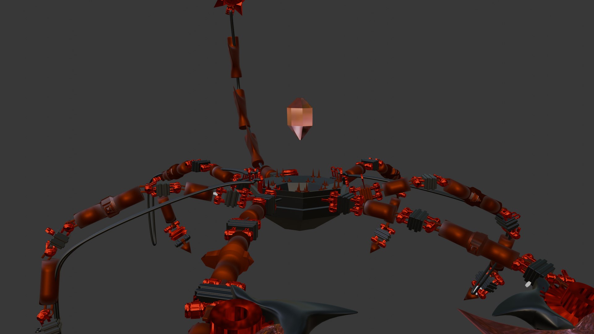 Scorpio Robot 3D Model - TurboSquid 2252966