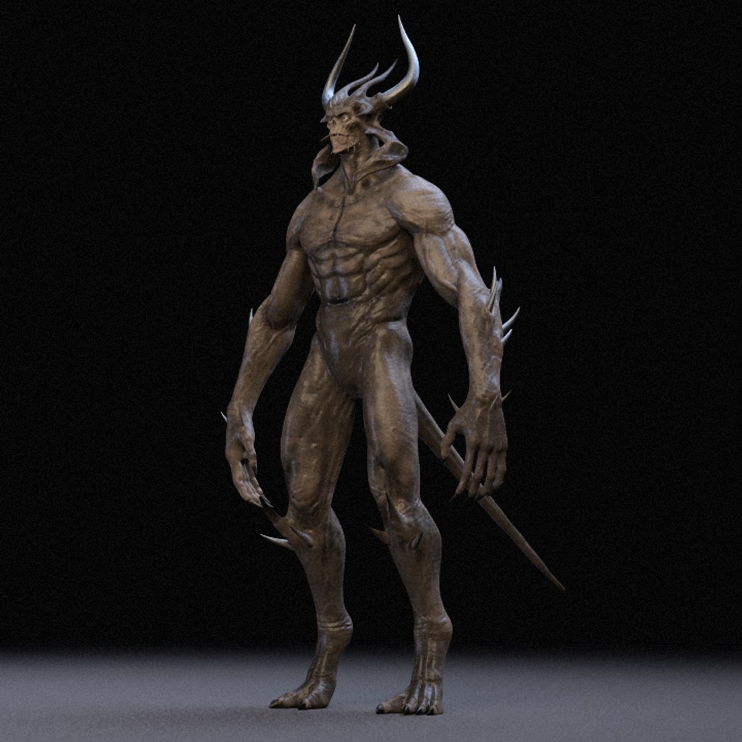Free 3D Model Demon Rig - TurboSquid 1182129