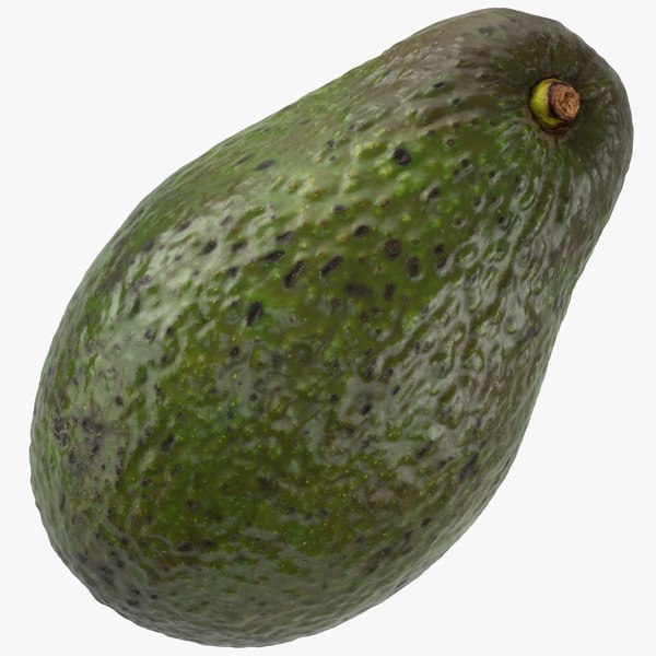 Avocado hass 01 3D model - TurboSquid 1469075