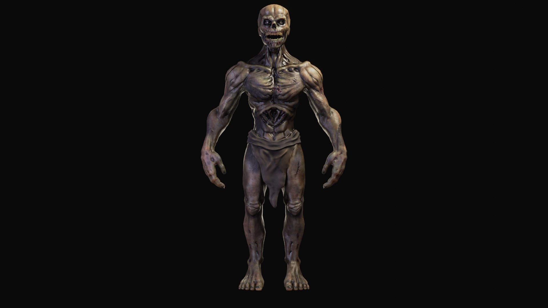 Undead - Zombie 3D Model - TurboSquid 1974133