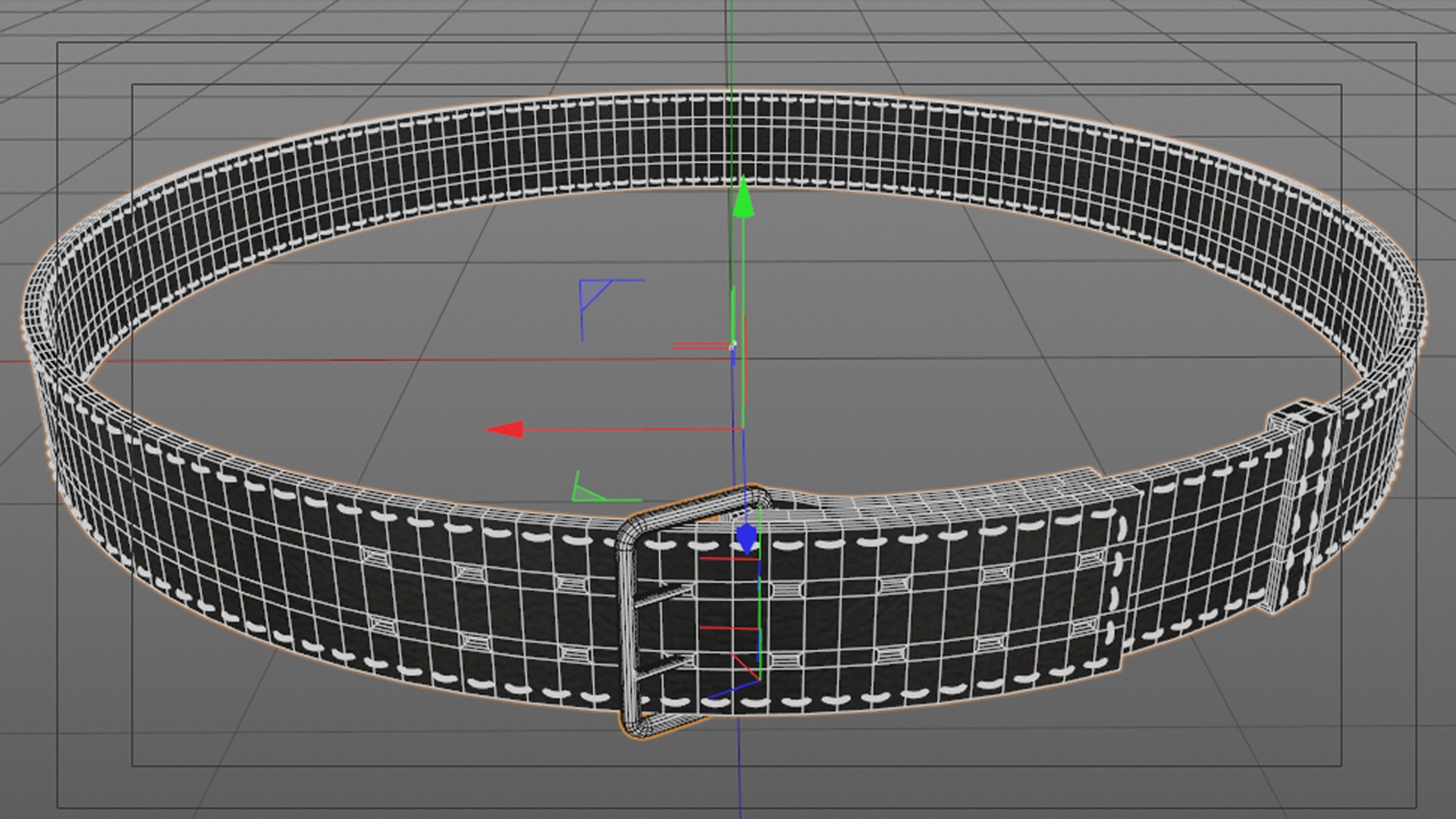 Belt Modeled 3D Model - TurboSquid 1302367