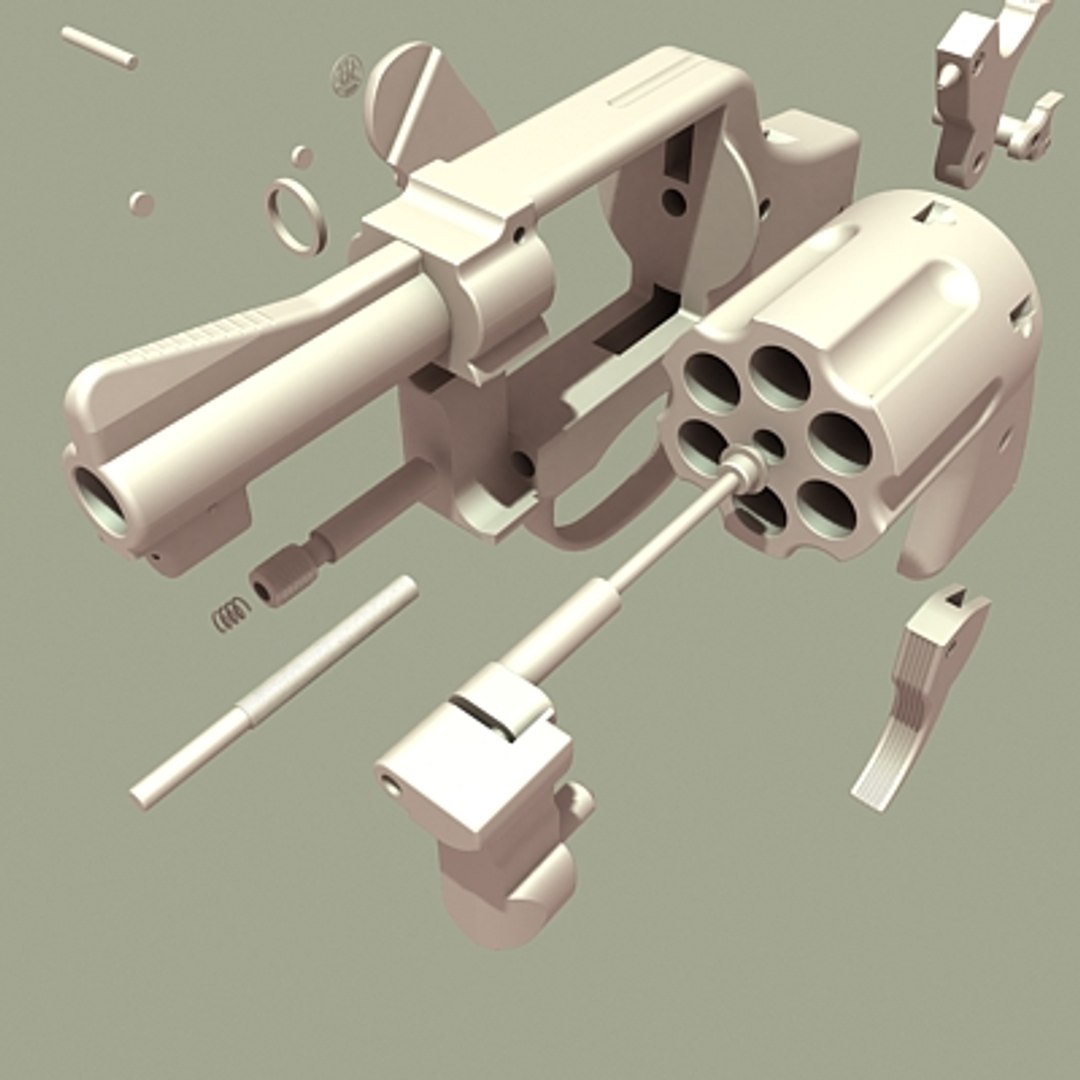 3d Max 38 Special Handgun