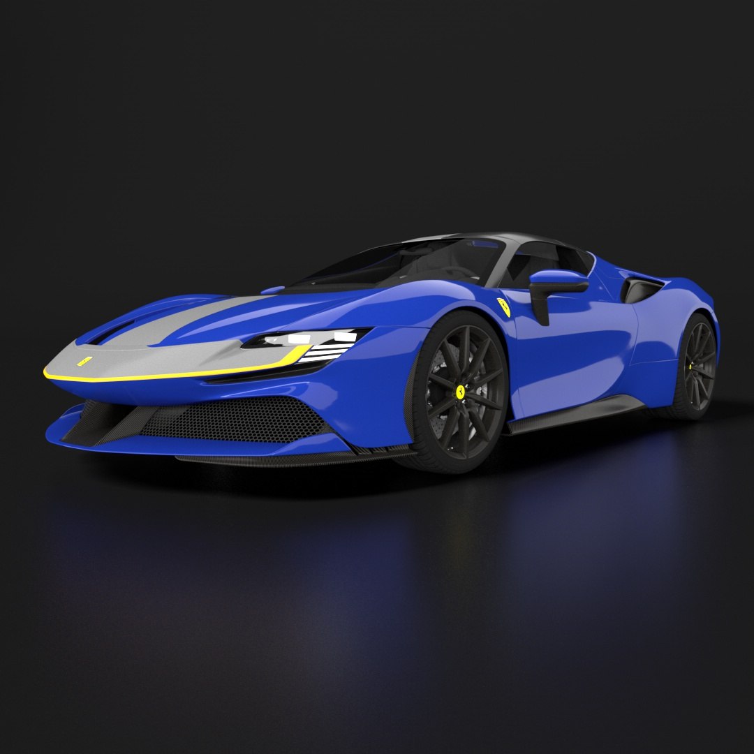 3D Ferrari SF90 Spider - TurboSquid 2324067