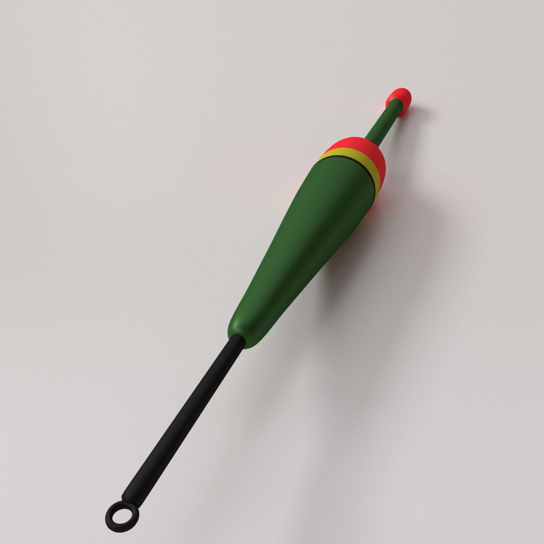 3d model fishing float v3