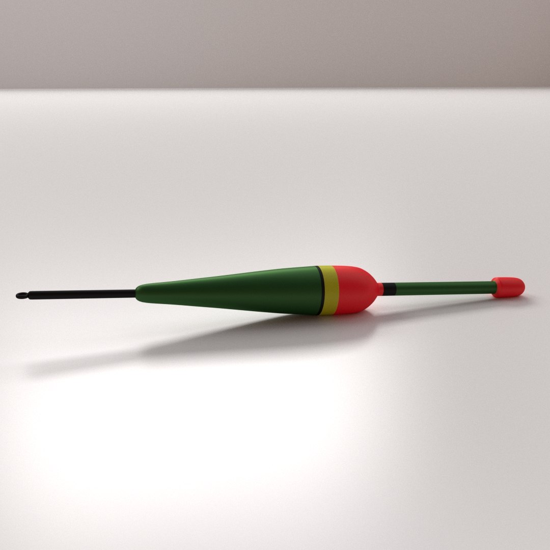 3d model fishing float v3