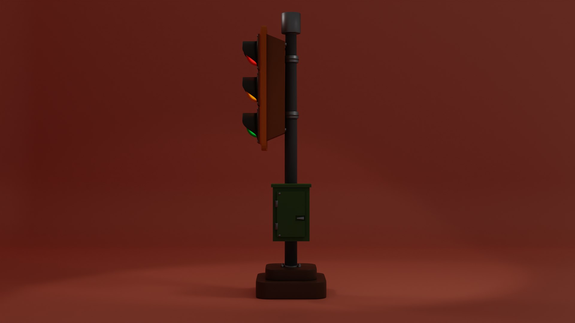 3D Model Traffic Light - TurboSquid 2072744