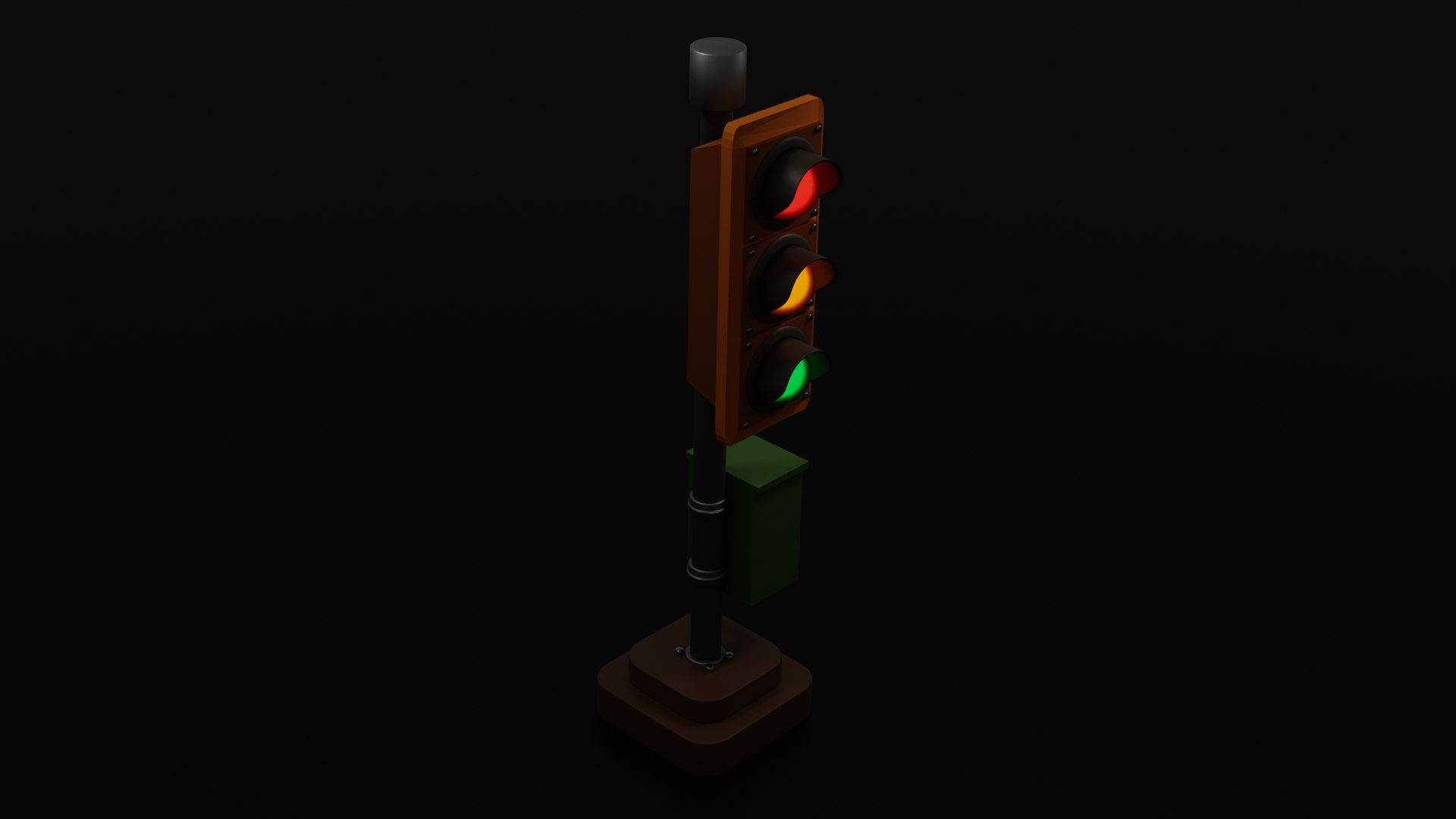 3D Model Traffic Light - TurboSquid 2072744