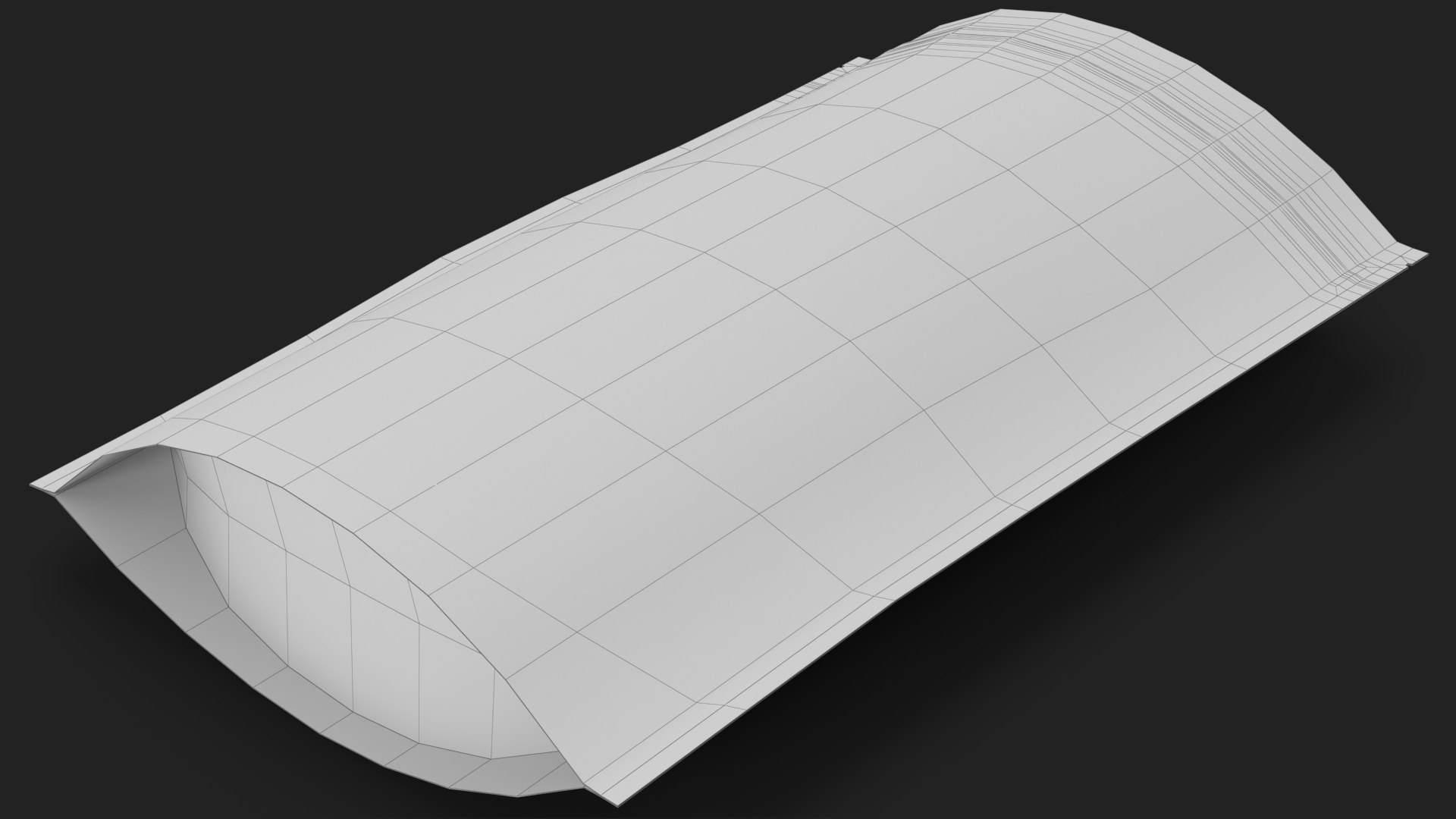 3D model Transparent Plastic Bag Zipper 300 g Open - TurboSquid 1719489