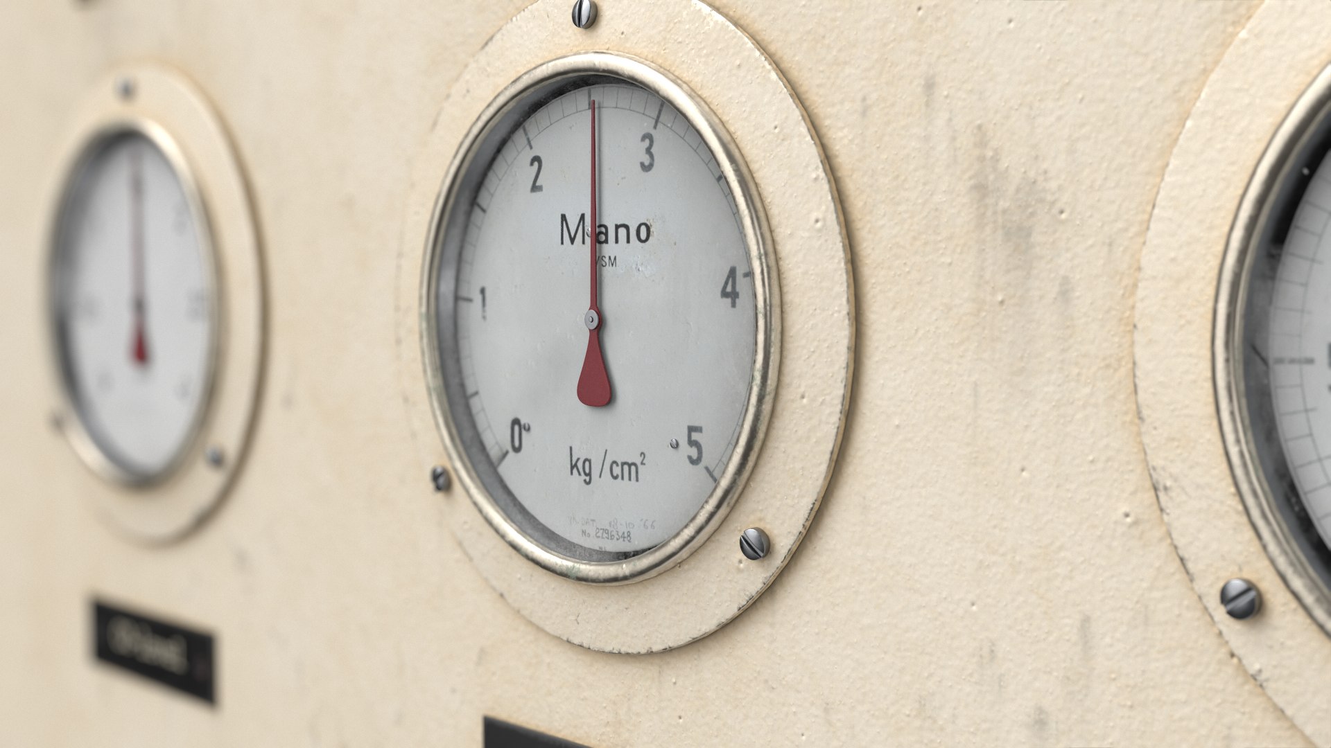 3D Gauge Panel - TurboSquid 1724834