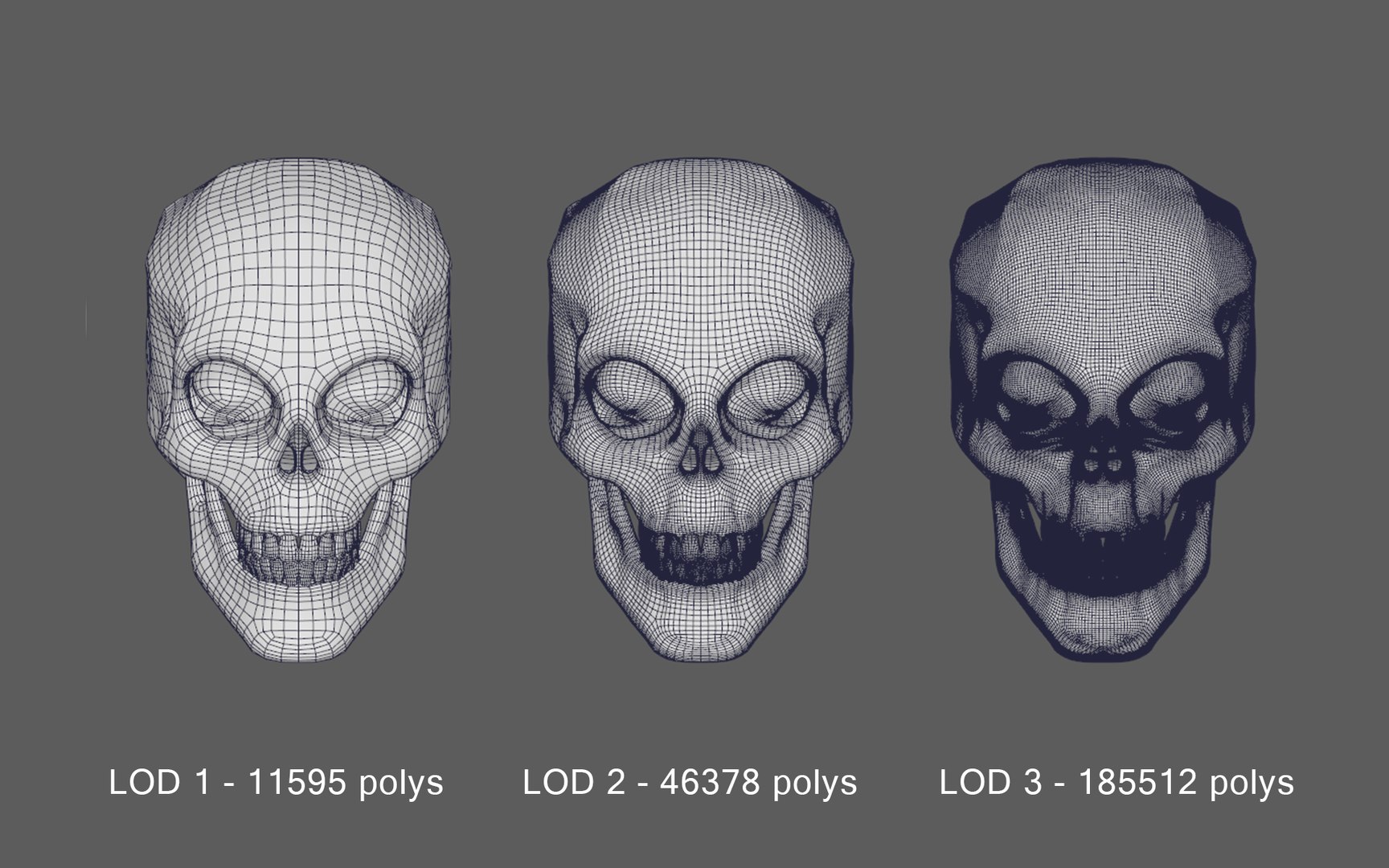 3D Model Stylized Human Skull - TurboSquid 1385109