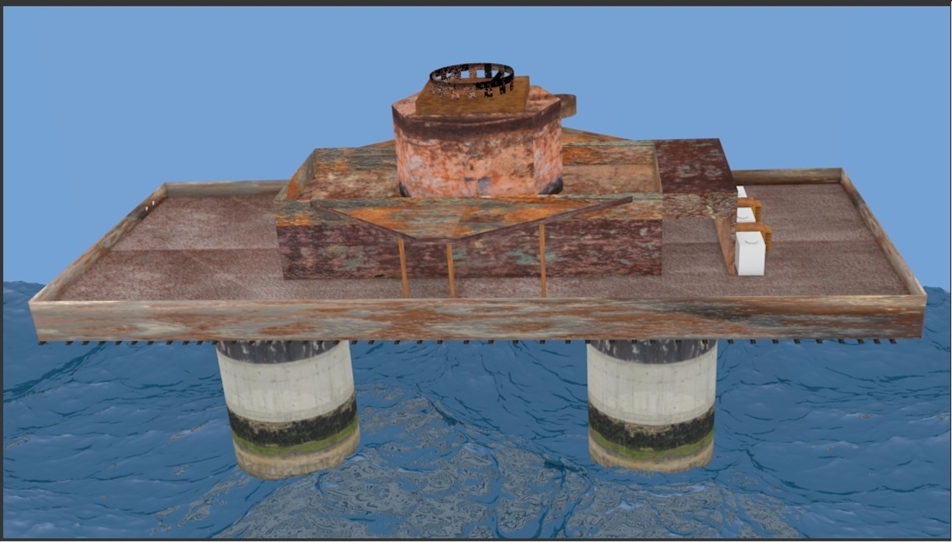 free maunsell forts 3d model