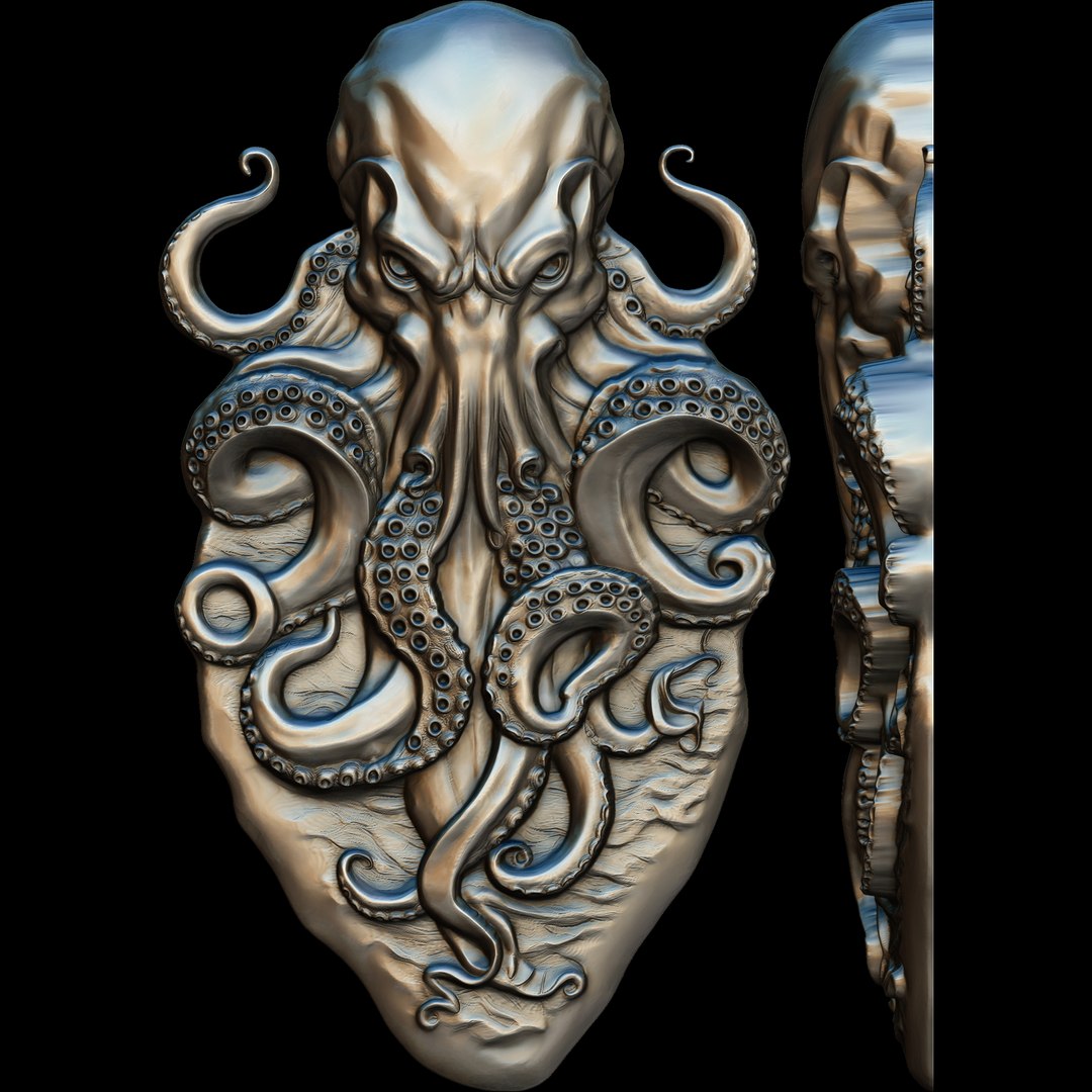 COLOSSAL OCTOPUS 3D PRINT MODEL - TurboSquid 2294976