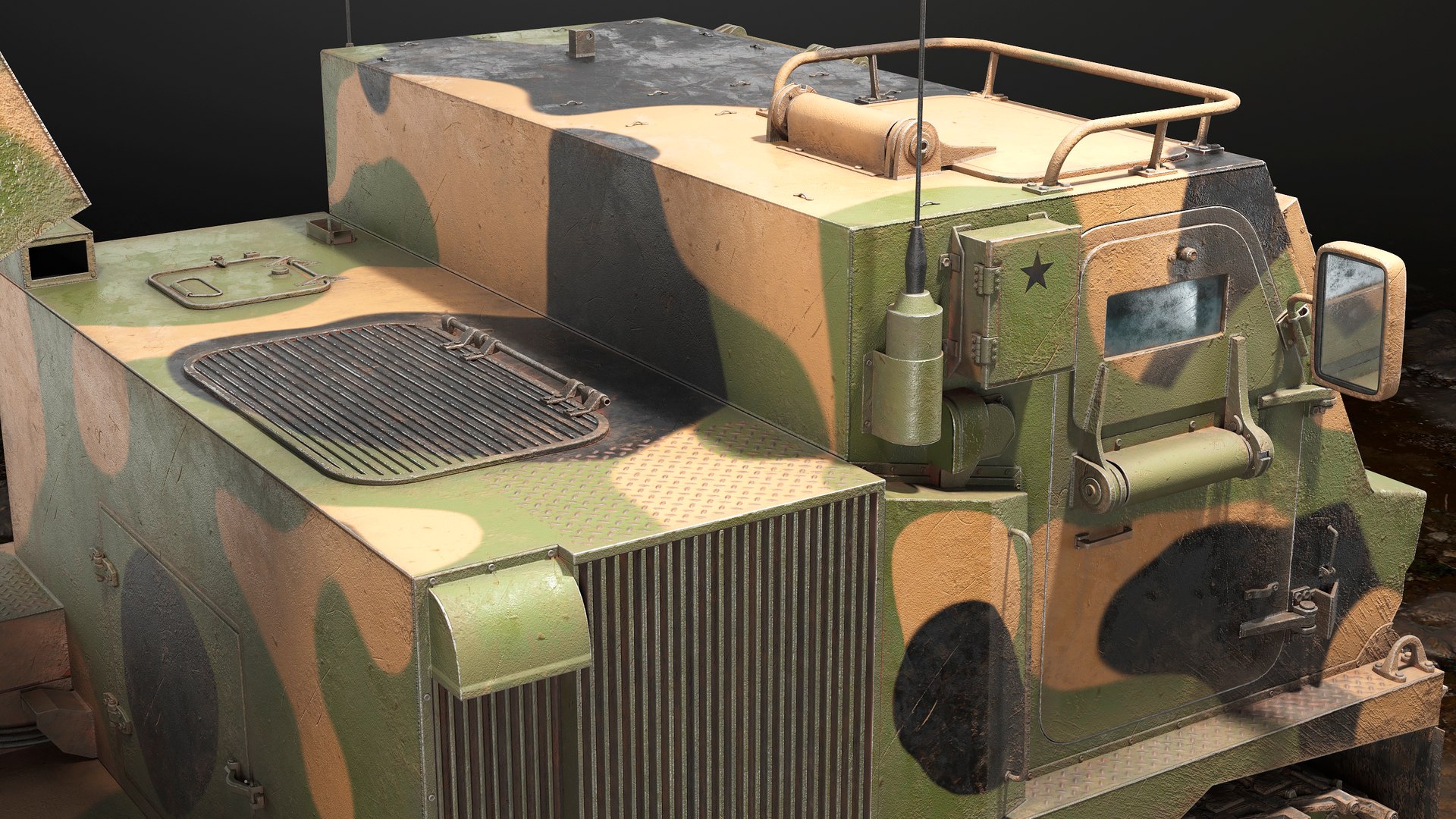 3D M270 Multiple Launch Rocket System PBR - TurboSquid 2398586