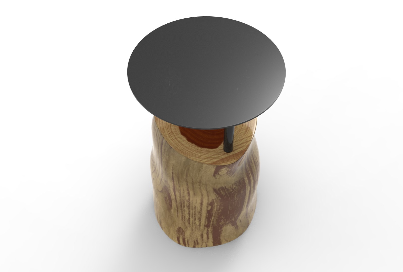Log Side Table 3D Model - TurboSquid 2225010