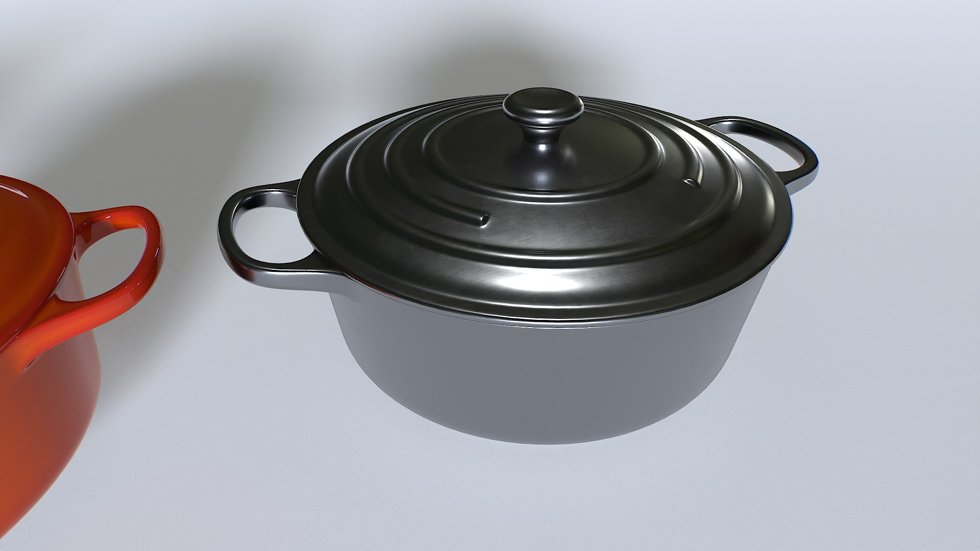 Cooking Pot Set 2 3D Model - TurboSquid 2377113