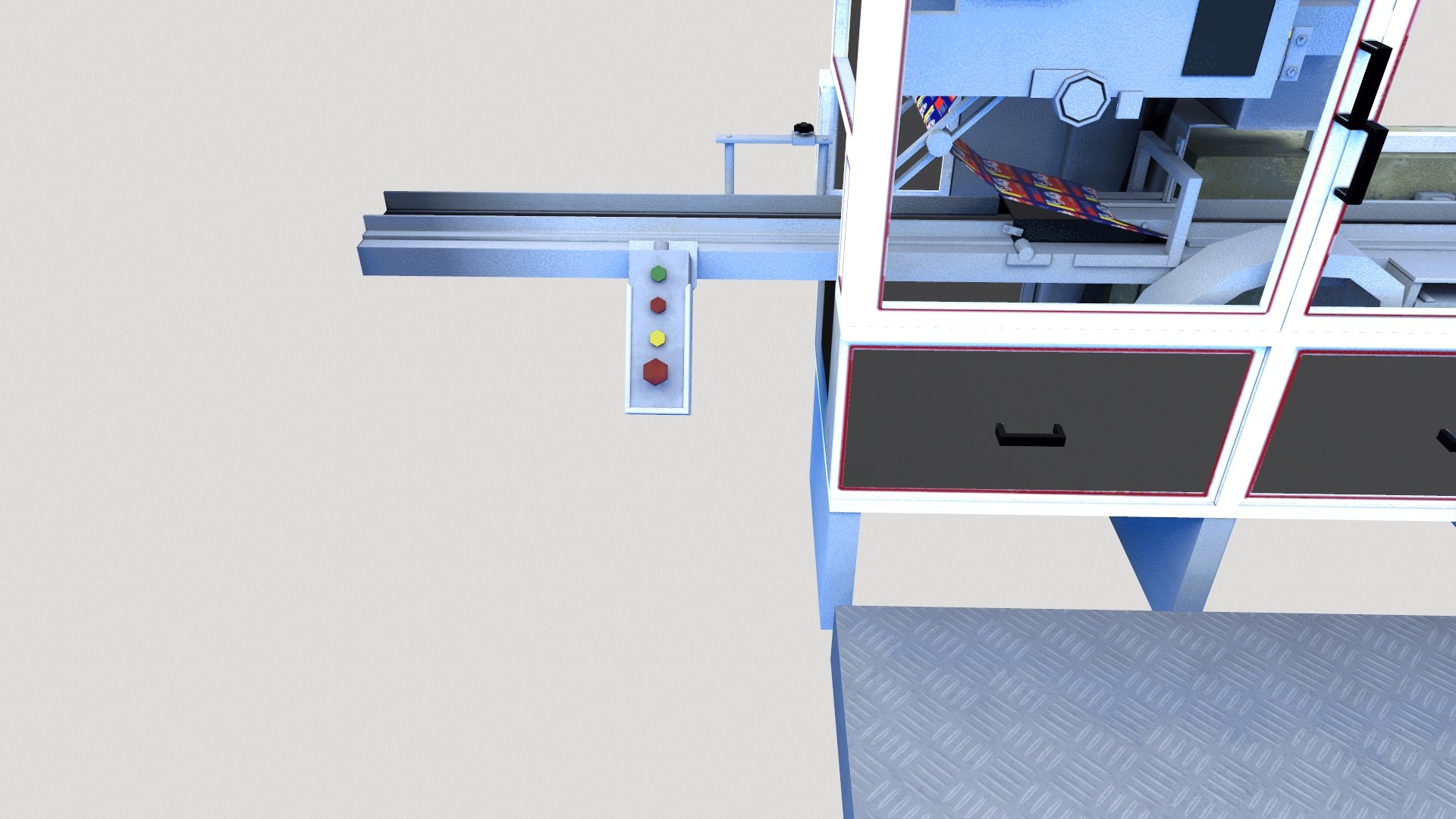 Soap Packing Machine 3D Model - TurboSquid 2327703