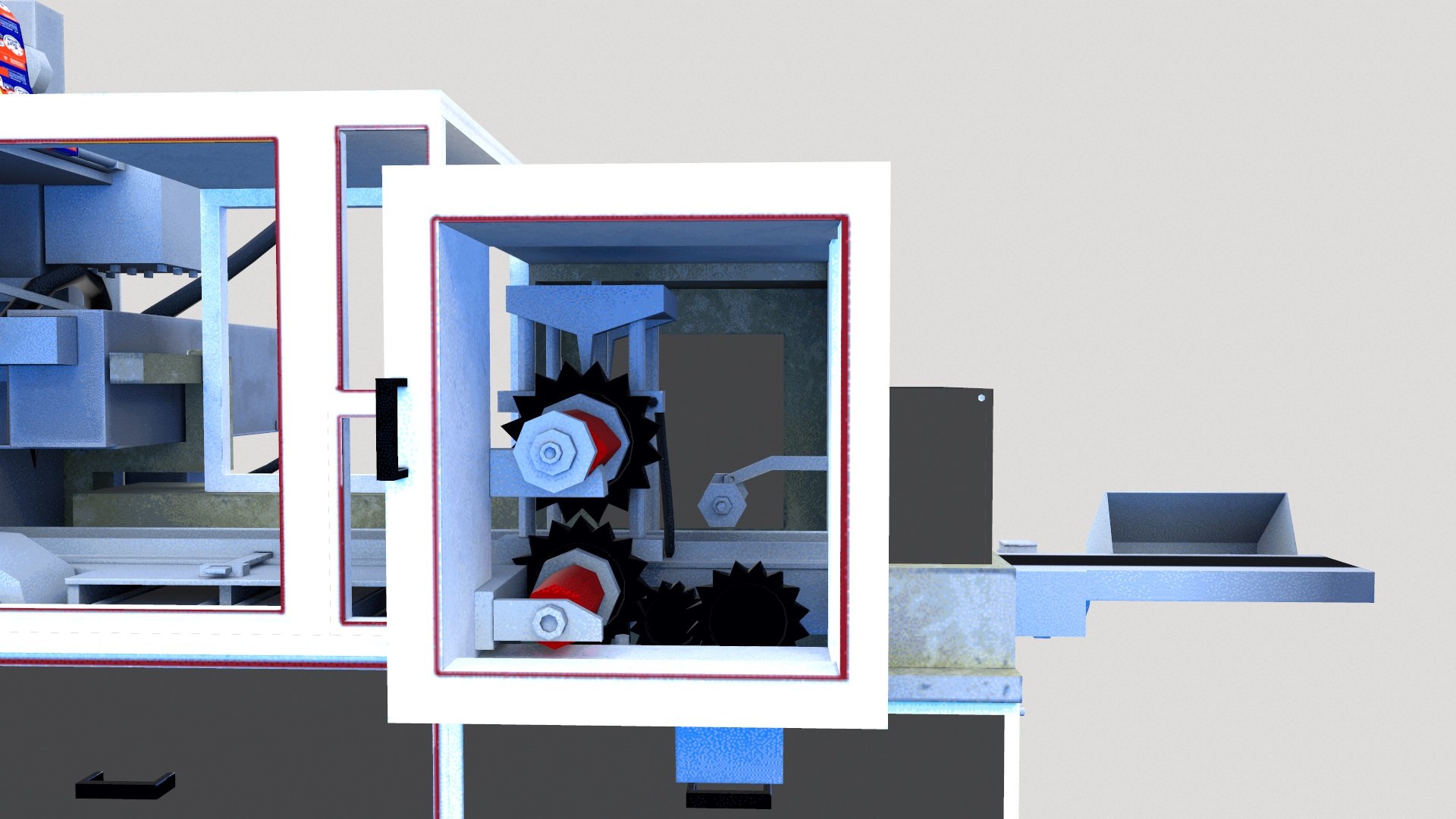 Soap Packing Machine 3D Model - TurboSquid 2327703