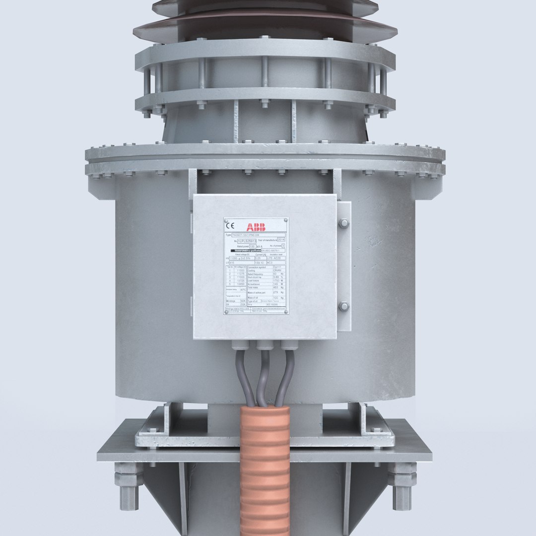 3D Substation - Current Transformer Model - TurboSquid 2429514