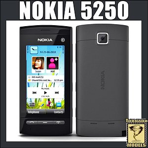 Nokia 5250 3D Models for Download | TurboSquid