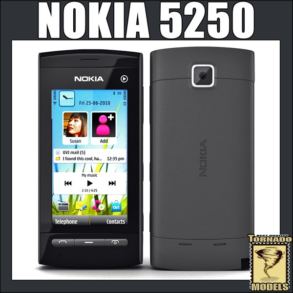 Nokia 5250 3D Models for Download | TurboSquid