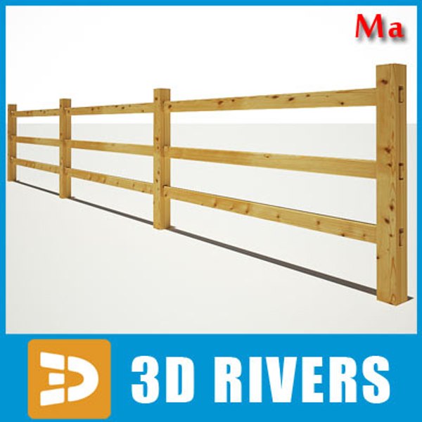 Split Rail Fence 3D Models for Download | TurboSquid