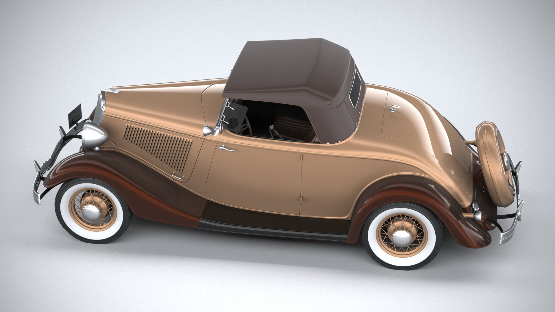 3D roadster 1934 - TurboSquid 1677290