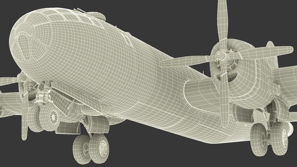 modelo 3d Boeing B-29 Bockscar - TurboSquid 2378852