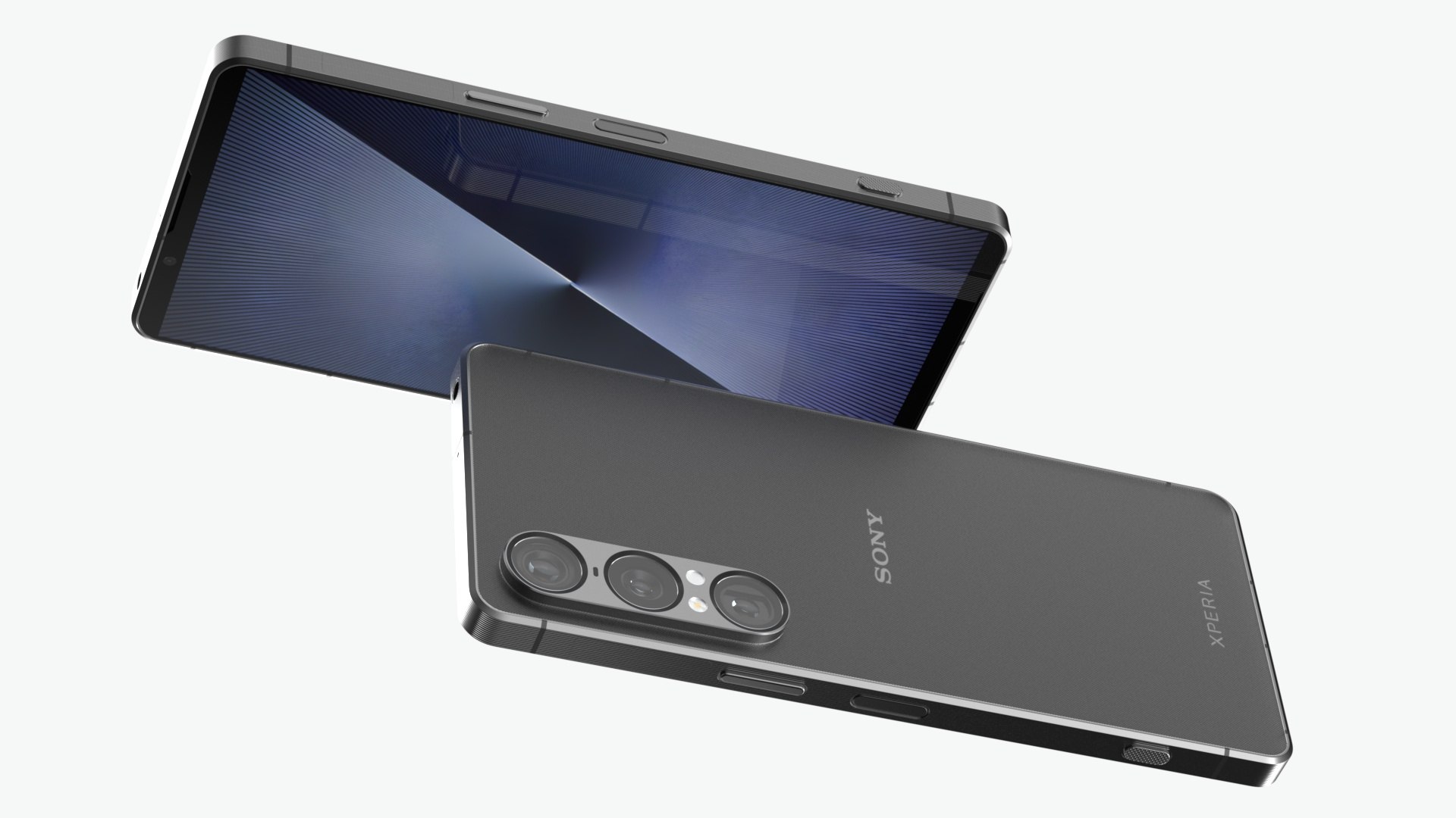 3D Model Sony Xperia 1 VII Slate Black - TurboSquid 2408604