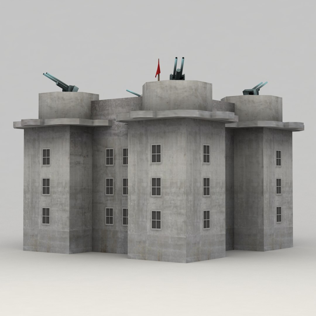 3d Flak Towers