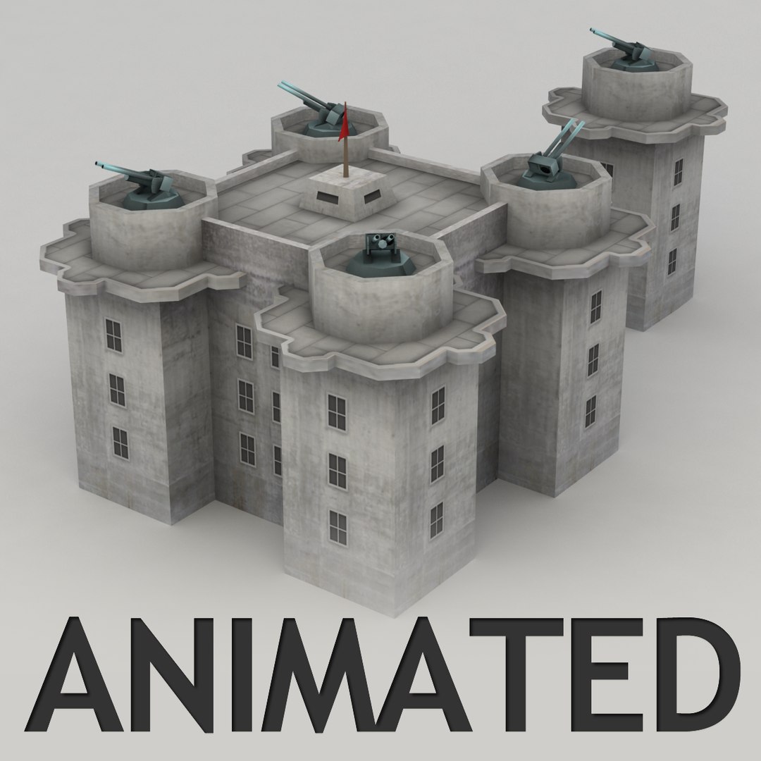 3d Flak Towers