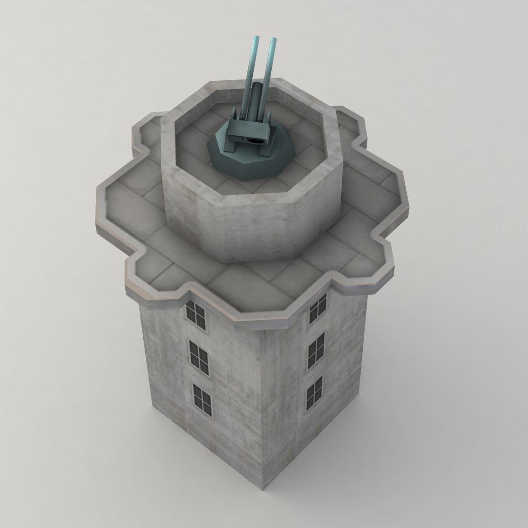 3d Flak Towers