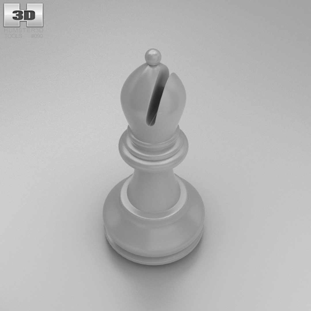 3D Chess Bishop Classic Model | 1146295 | TurboSquid