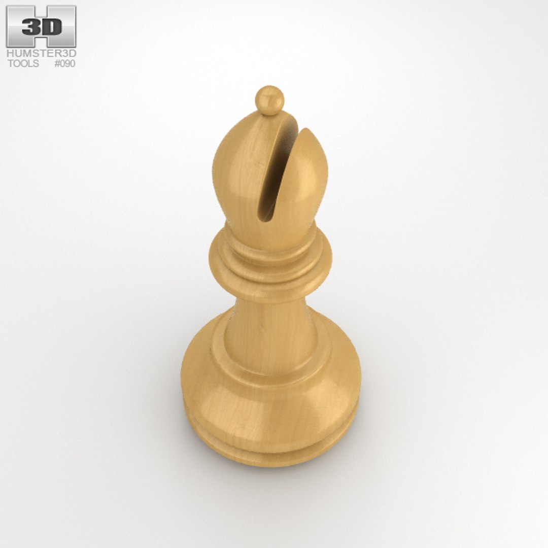 3D Chess Bishop Classic Model | 1146295 | TurboSquid