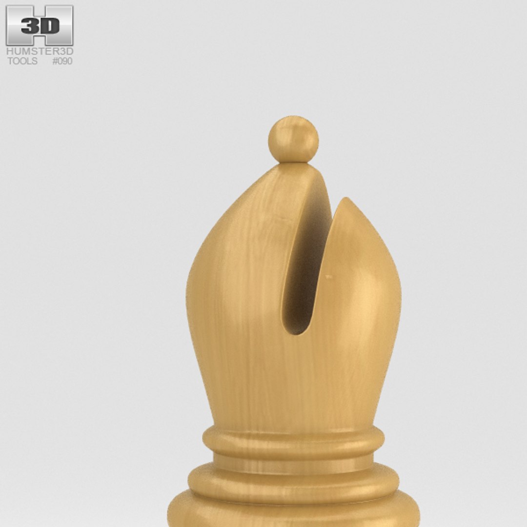 3D Chess Bishop Classic Model | 1146295 | TurboSquid