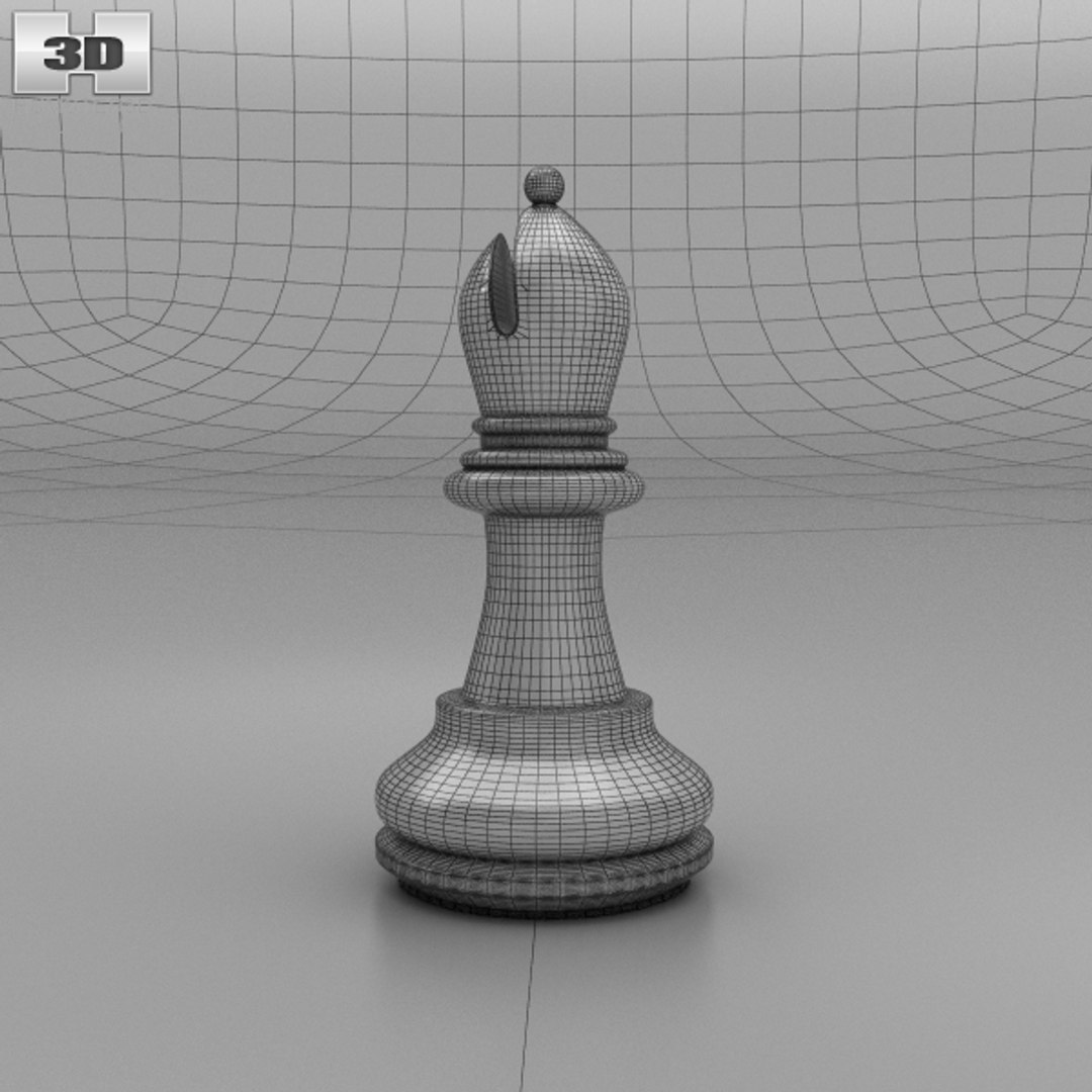 3D Chess Bishop Classic Model | 1146295 | TurboSquid