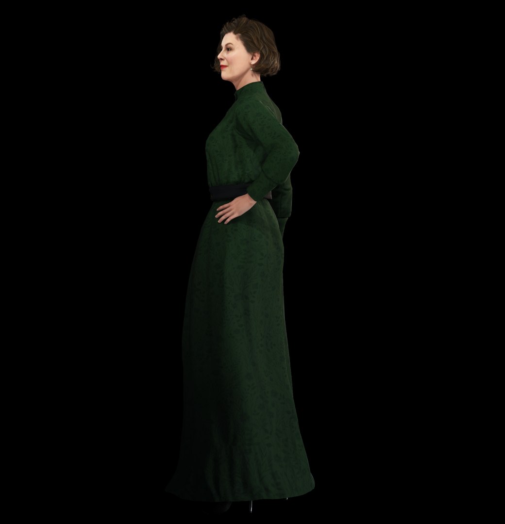 3D Polly Gray Peaky Blinders - TurboSquid 1863307