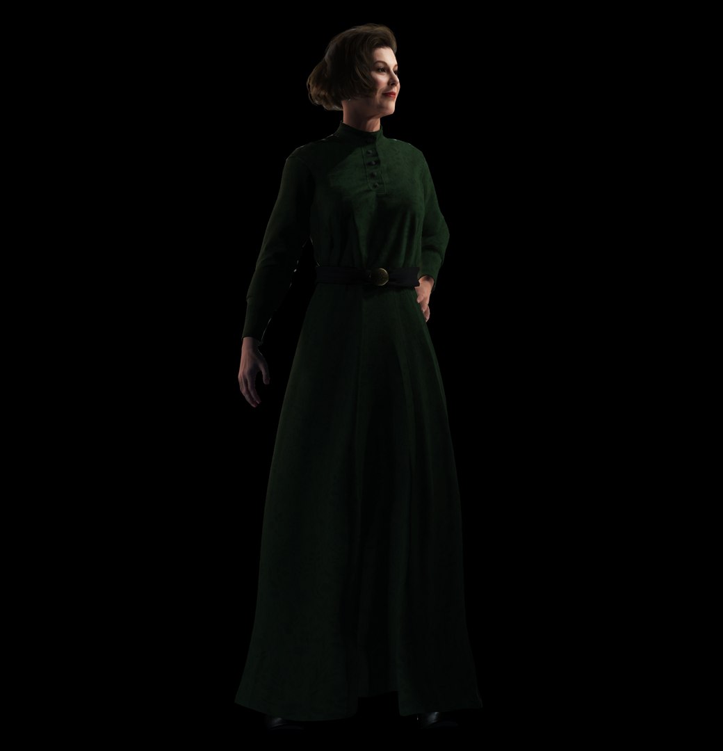 3D Polly Gray Peaky Blinders - TurboSquid 1863307