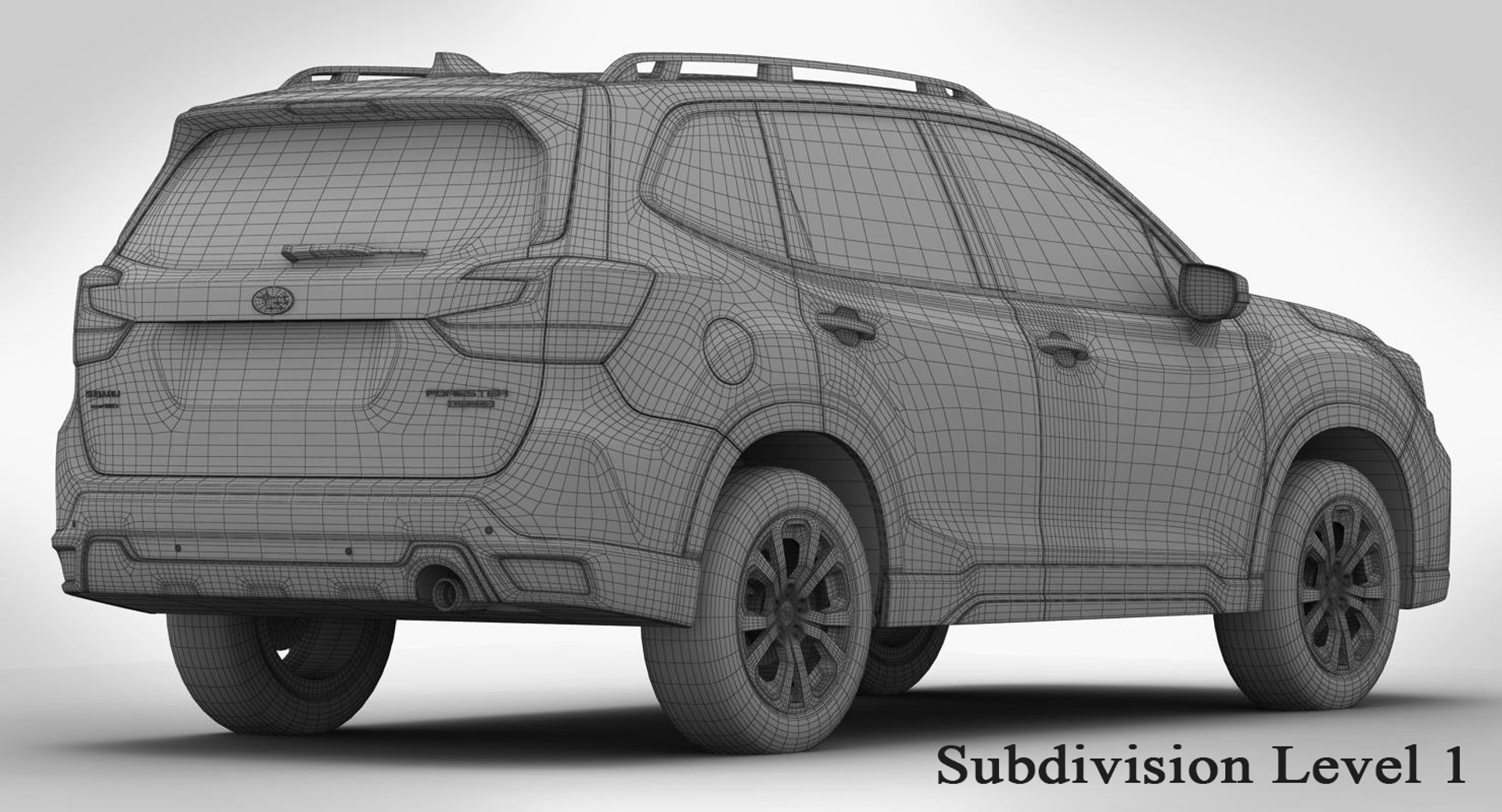 3D subaru forester model - TurboSquid 1470276