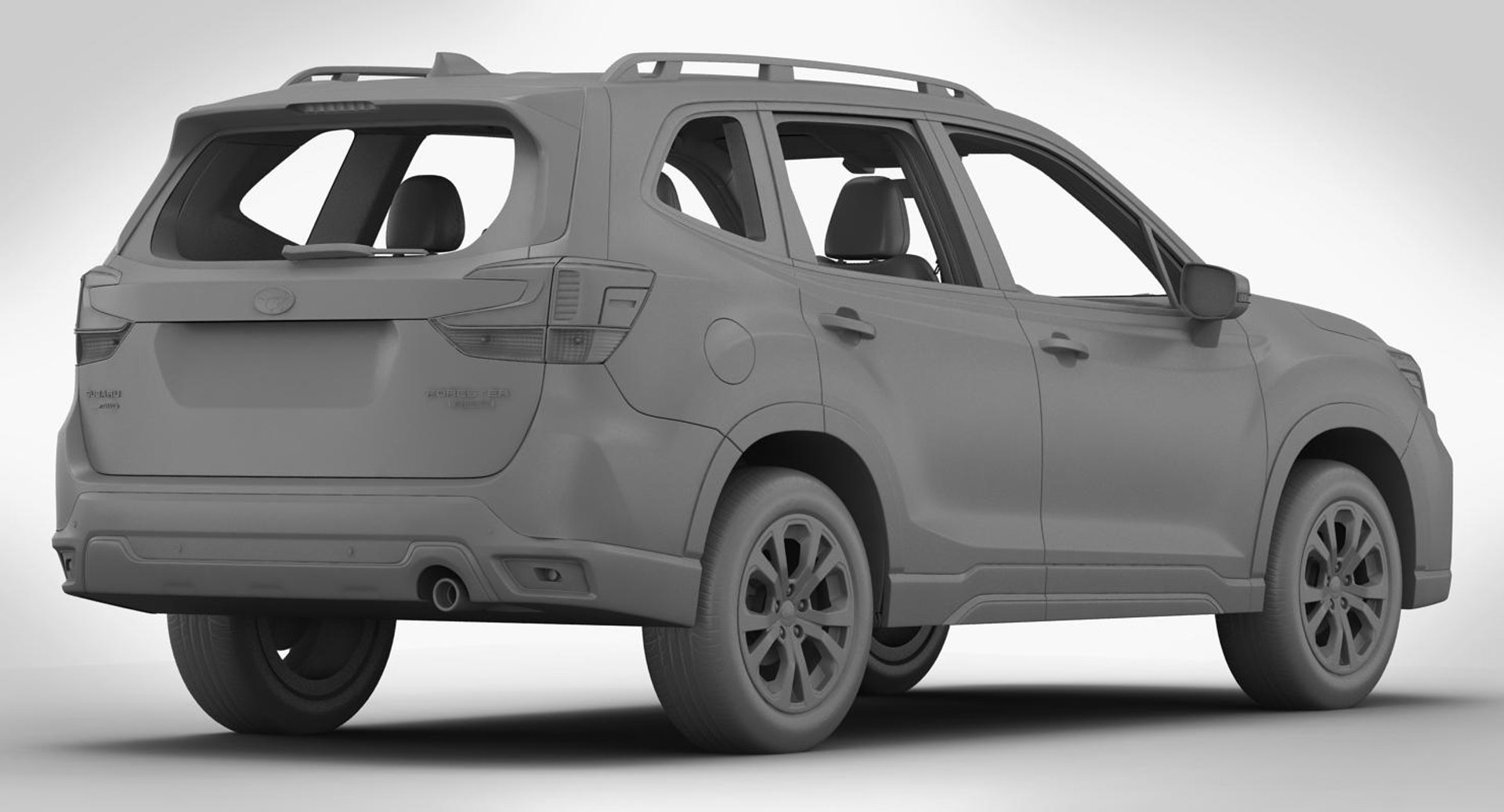 3D subaru forester model - TurboSquid 1470276