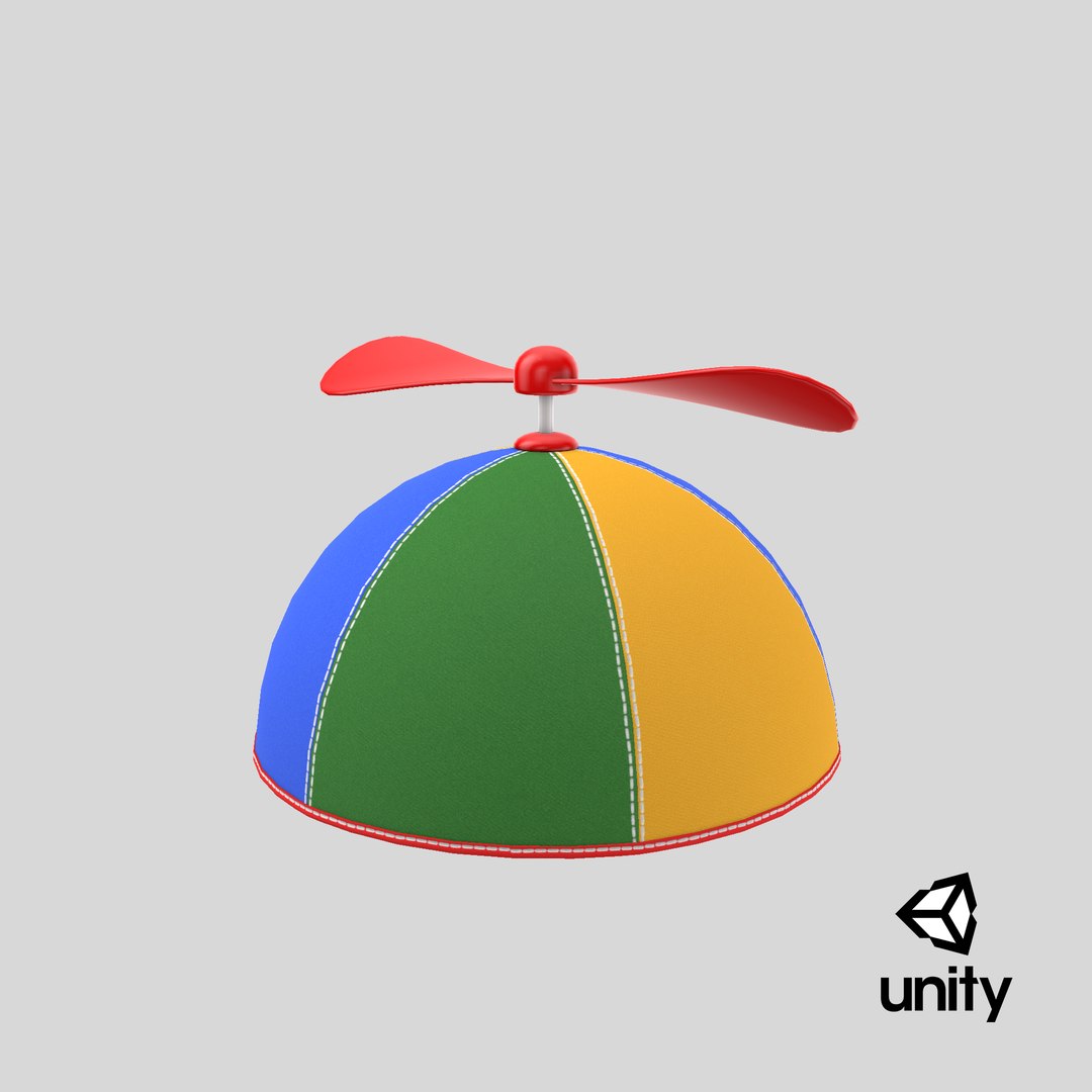 Propeller Hat V2 3D model - TurboSquid 1817883