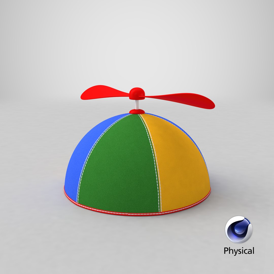 Propeller Hat V2 3D model - TurboSquid 1817883