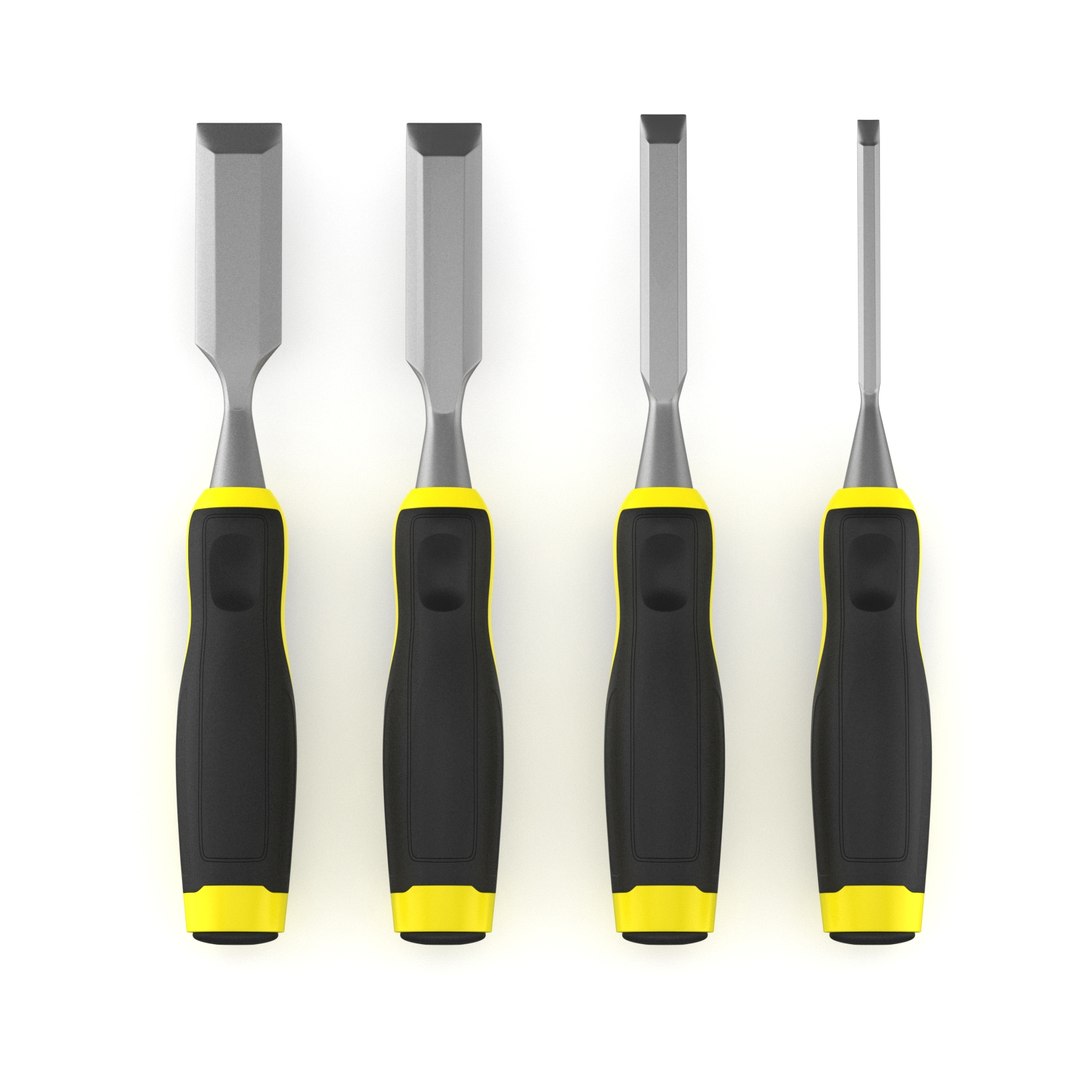 3D Chisel Model - TurboSquid 1347329