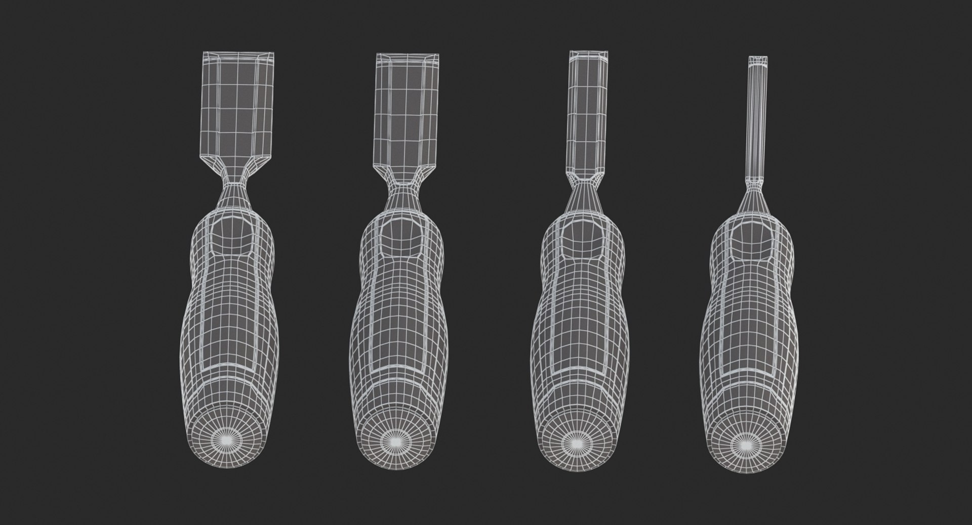 3D Chisel Model - TurboSquid 1347329