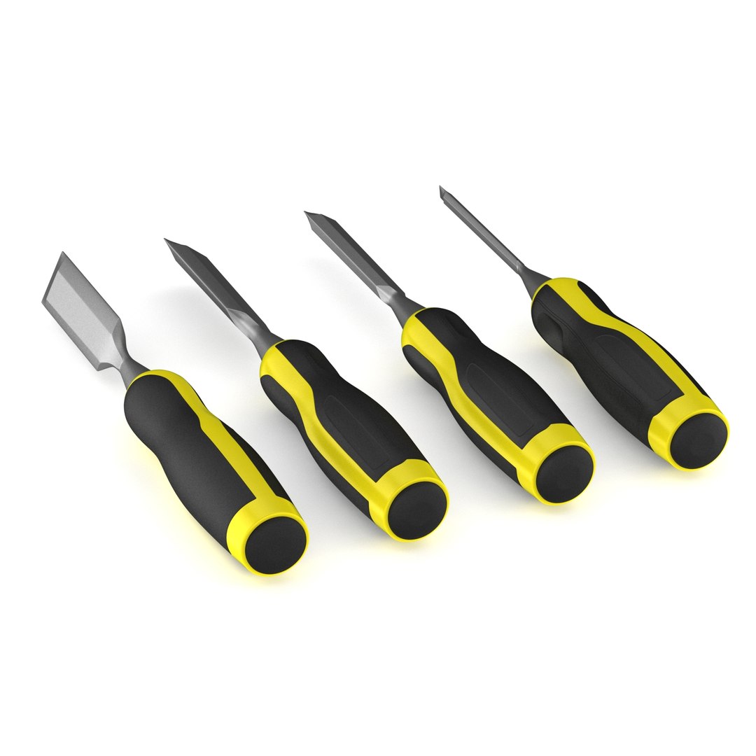 3D Chisel Model - TurboSquid 1347329