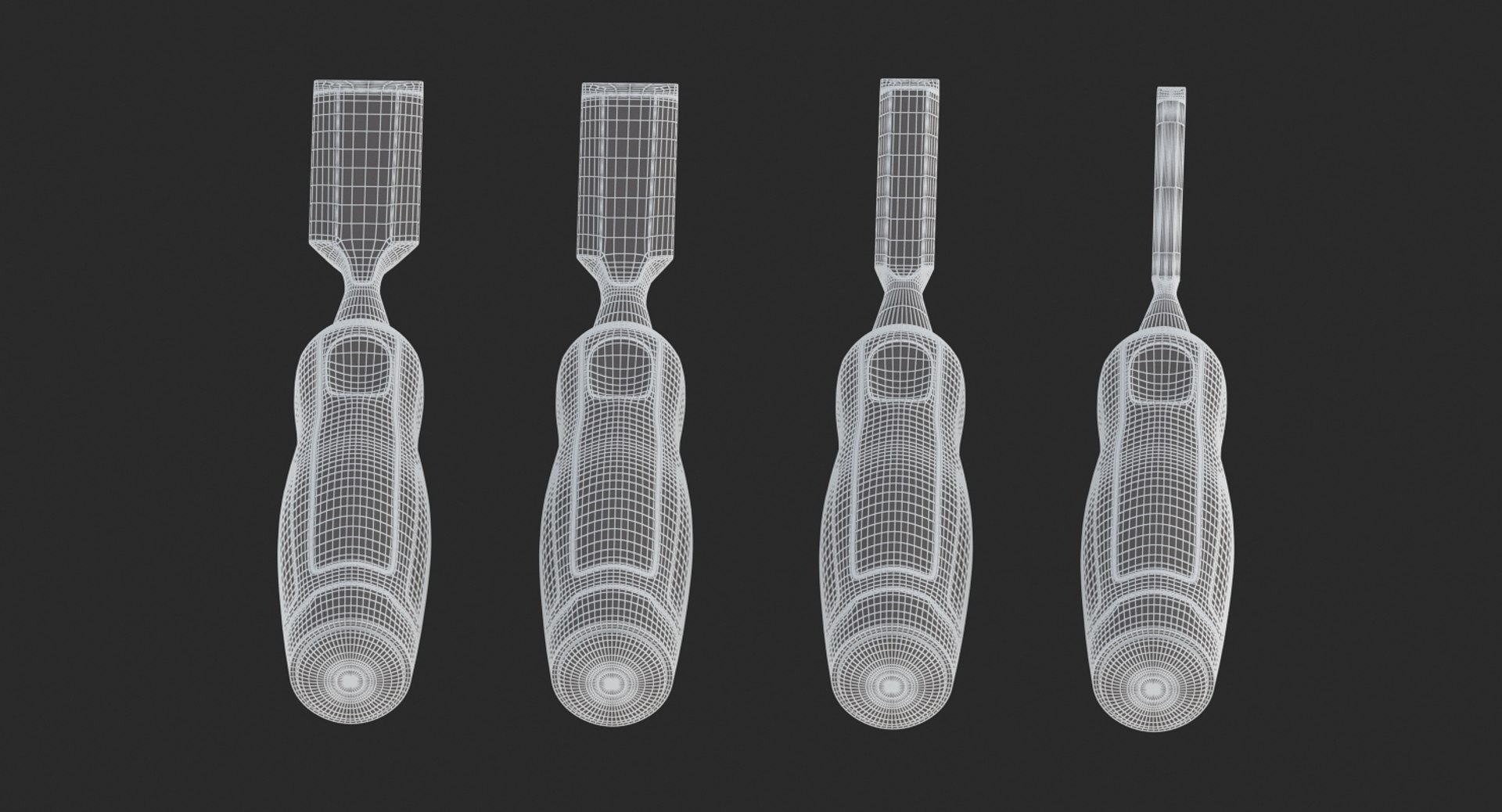 3D Chisel Model - TurboSquid 1347329