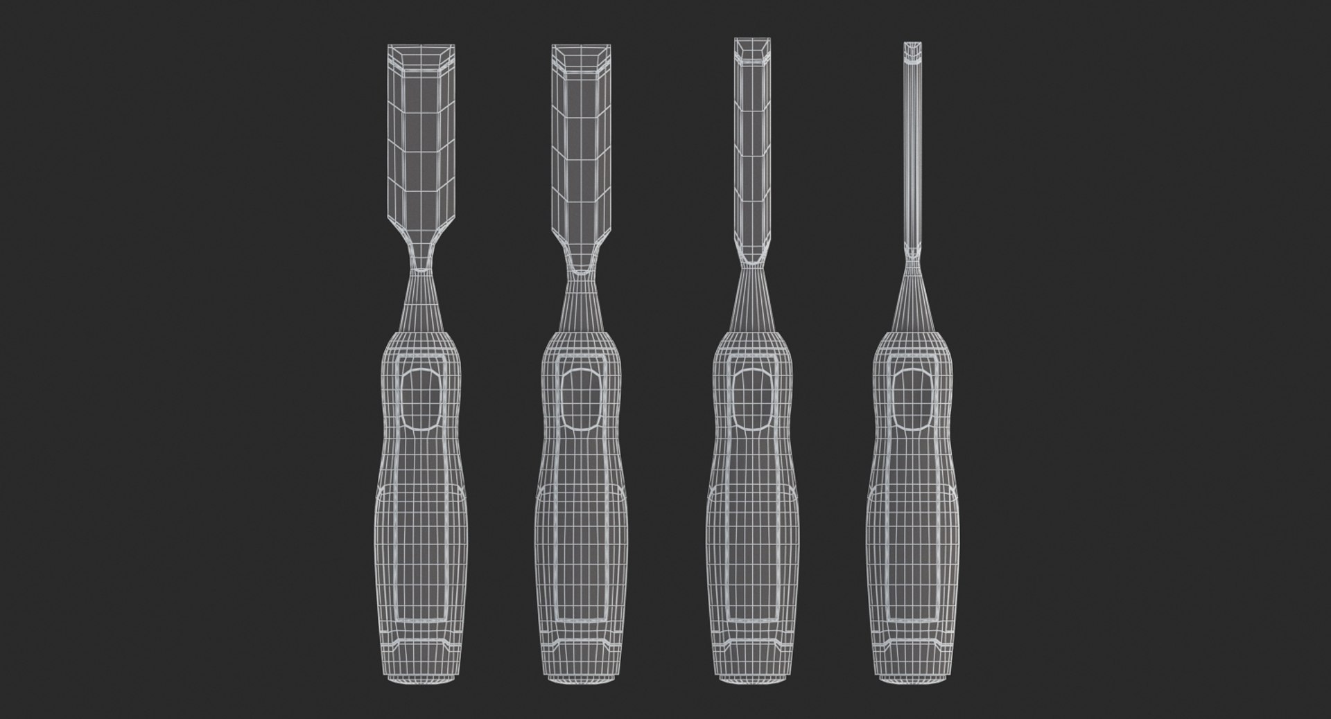 3D Chisel Model - TurboSquid 1347329